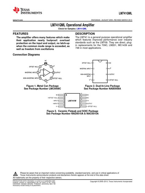 lm 741 qml pdf electronics electromagnetism