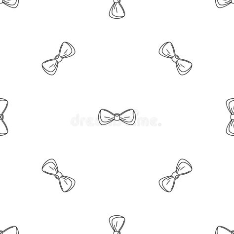 Vector Inconsútil Del Modelo De La Corbata De Lazo Del Caballero