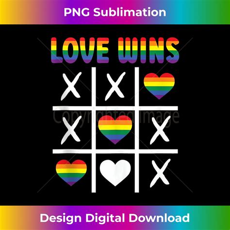 Love Wins Lgbtq Ally Tic Tac Toe Pride Month Rainbow Colors Inspire Uplift