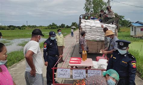 မြန်မာနိုင်ငံ ဆန်စပါးကုန်သည်များအသင်းမှ ဆိပ်ကြီးခနောင်တို မြို့နယ်နေ ပ