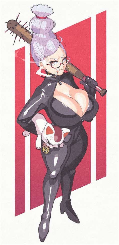 Turbo Granny And Ayase Seiko Dandadan Drawn By Inkerton Kun Danbooru