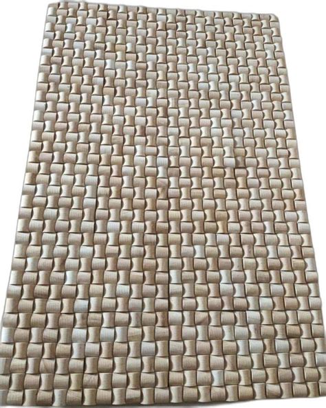 Brown Wall Cladding Marble Stone Mosaic Tile Thickness 12 Mm At ₹ 185
