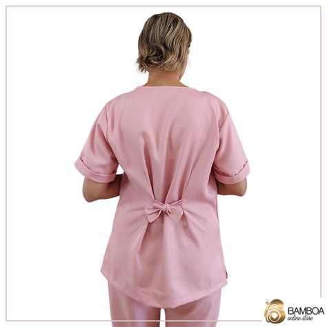 Pijama Cirúrgico Gabardine Gola Redonda BAMBOA