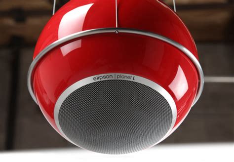 Подвесная шарообразная акустика Elipson Planet L Red