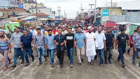 কুয়াকাটায় বিএনপির শান্তি মিছিল ও পথসভা। Barta Bazar