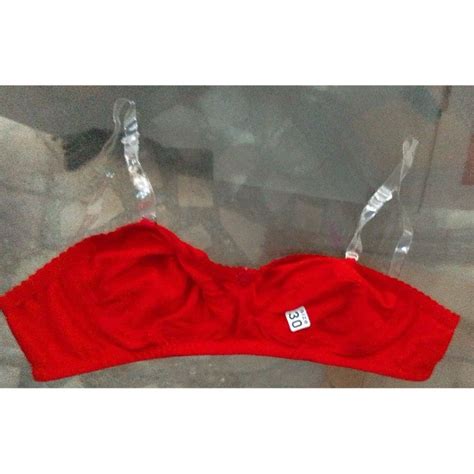 Plain Bandeau Red Non Padded Hosiery Bra At Rs 39piece In New Delhi