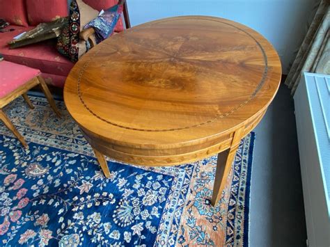 Ovaler Sofatisch Aus Holz Kaufen Auf Ricardo