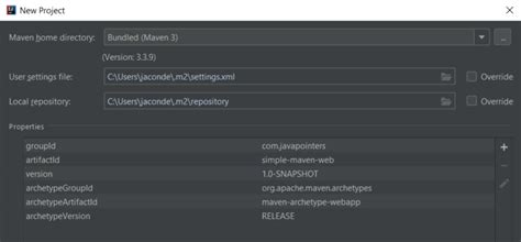 Creating Web Application Using Maven In Intellij Javapointers
