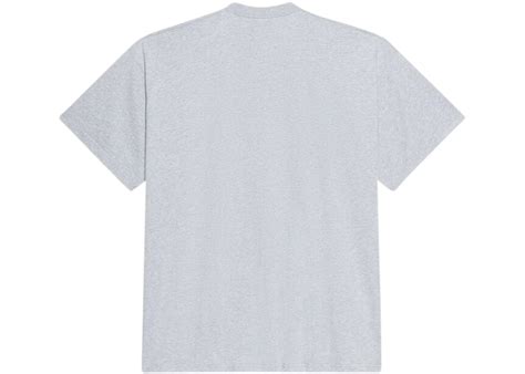 Balenciaga Slime Oversized T Shirt Graygreen Mens Us