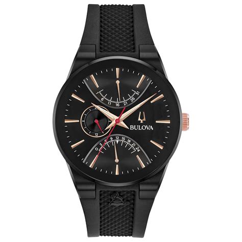 Reloj Para Caballero Bulova Color Negro