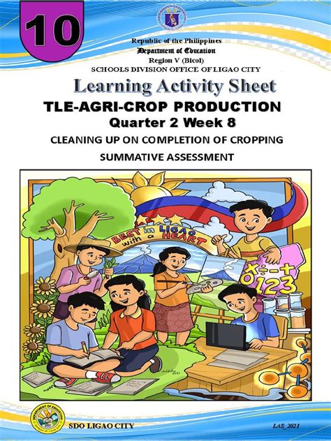 Tle 10 Agricrop Production Quarter 2 Week 8 Summative Test Pdf
