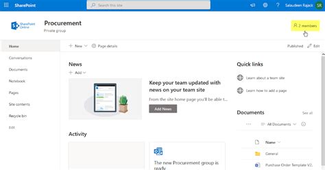 Sharepoint Online How To Add User To Office 365 Group Site