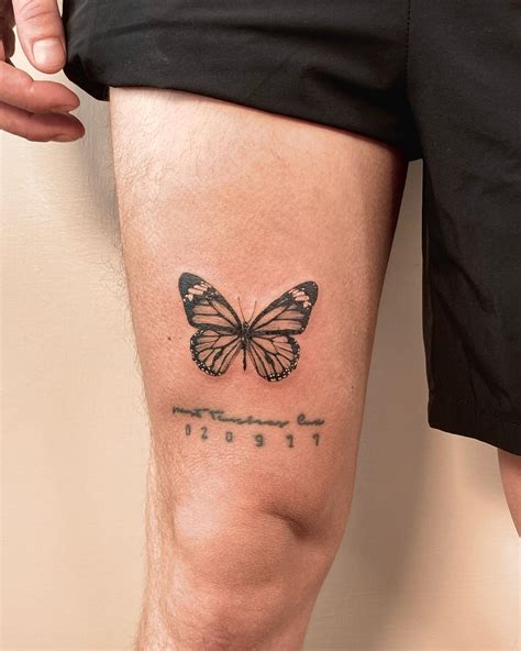 Details 81 Butterfly Tattoos On Guys Latest In Coedo Vn