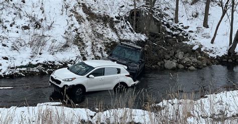 Kia Milwaukee Police Squad Car End Up In Lincoln Creek