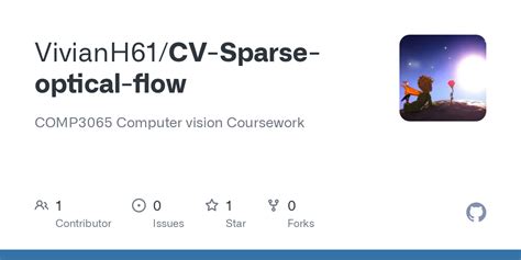 Github Vivianh61cv Sparse Optical Flow Comp3065 Computer Vision