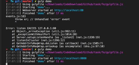 Gulp 使用gulp Webserve 启动失败 Csdn博客