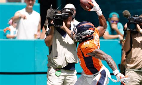 Broncos Wr Courtland Sutton Tied For 3rd In Touchdown