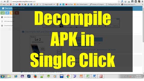 Tutorial Decompiler Online With Jadx Youtube