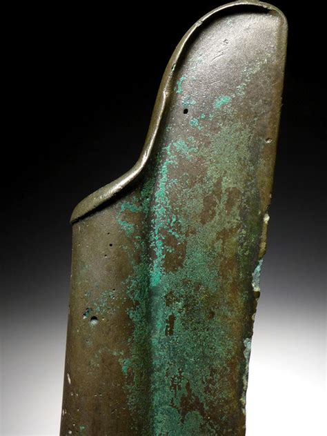 Extremely Rare Ancient Bronze Pole Axe Of The Saka Scythian Culture