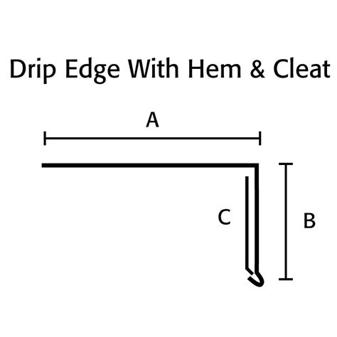 Drip Edge 24 Gauge TPO 46 OFF Brunofuga Adv Br