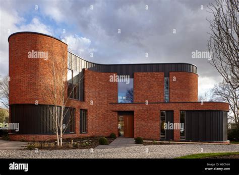 Glass Curve Building Facade