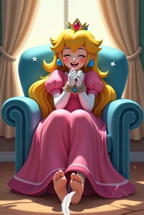 Princess Peach Tickle Interrogation By Tool04 On Deviantart