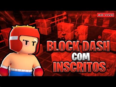BROTA NA LIVE PRA JOGAR UM BLOCK DASH ANTES DO TORNEIO YouTube