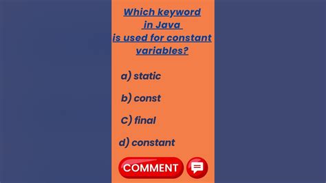 Java Constant Variable Ganesh Teaching Studio Shorts Javashorts