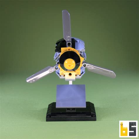 Allison V 1710 V 12 Engine Kit From Lego® Bricks The Brickworms