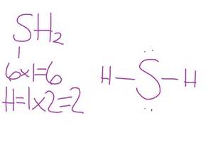 SH2 Lewis Structure Science ShowMe