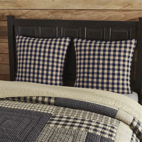 Vhc Brands Euro Sham Set Of 2 Cotton Bedroom Living Room Euro Sham