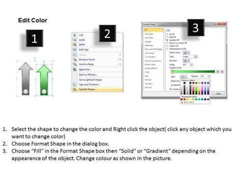 Parallel Process Social Work 2 Arrows Pointing Upwards Ppt PowerPoint Templates