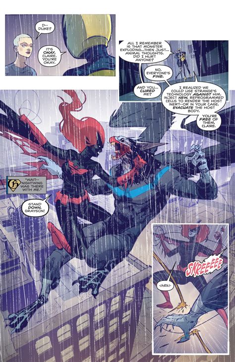 Batwoman VS Monster Men Nightwing Comicnewbies