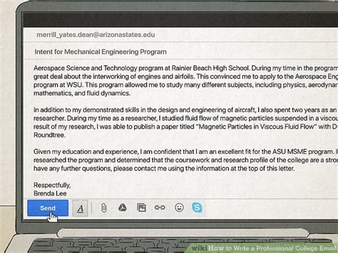 15 Ways To Write A Professional College Email WikiHow Life