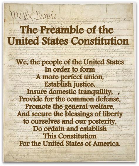 The Preamble To A Document Is Its