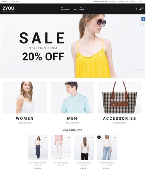 30 Free And Premium Responsive Ecommerce Templates Web Design Ledger