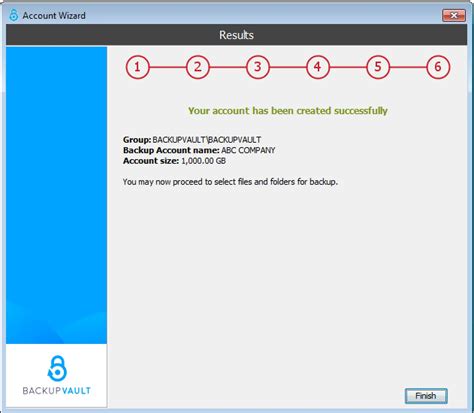 How To Create An Account And Run Your First Backup With Backupvault Pro