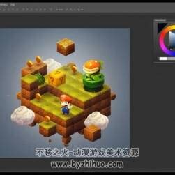 插画教程 插画自学视频图文教程 CG插画基础教程 不移之火资源网
