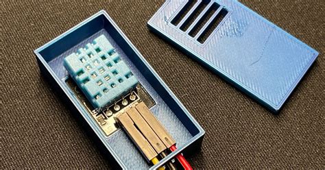 Dht11 Sensor Case Von Sirprintalot Kostenloses Stl Modell Herunterladen
