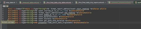 Multiple Root Errors In Xmlerb Files Ides Support Intellij Platform