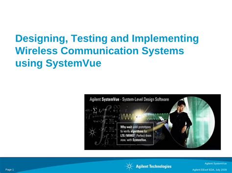 Pdf Designing Testing And Implementing Wireless Communication