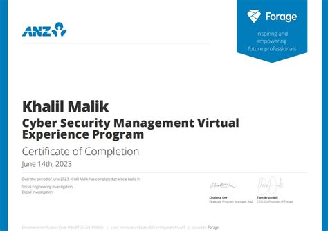 Khalil Ullah On Linkedin Cybersecurity Virtualexperience