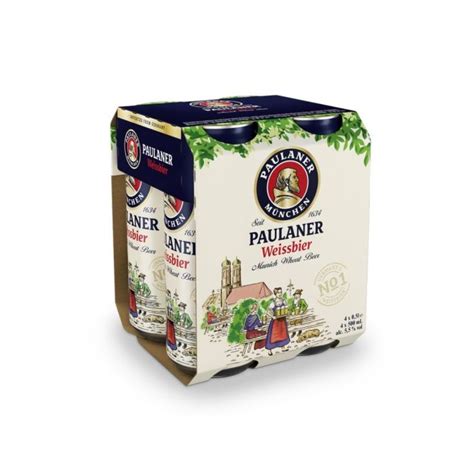 保羅蘭 香港版麥啤巨罐裝 500毫升x4罐裝 Soda Mall 精品超市