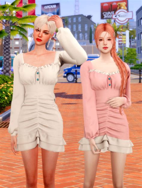 DRESS NEW MESH ALL LOD NORMAL MAP RIMINGS