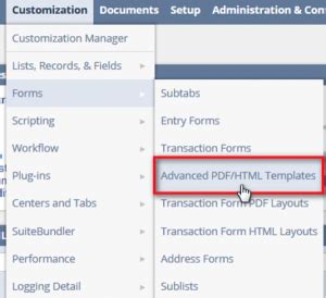 How To Create NetSuites PDF HTML Advanced Templates SuiteSciens