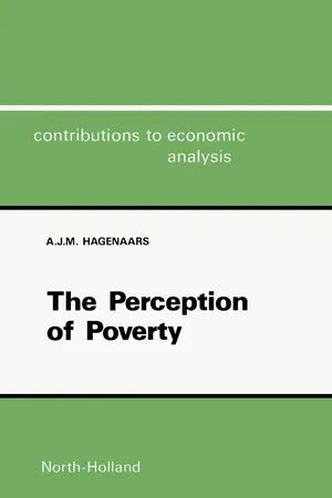PDF The Perception Of Poverty By A J M Hagenaars