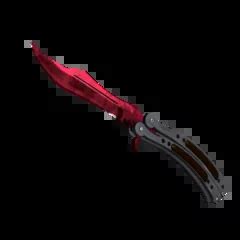Butterfly Knife Doppler Ruby Buy Trade CS CS GO Skins On SkinsMonkey SkinsMonkey