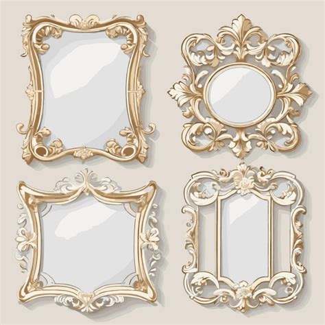 Premium Vector Victorian Era Frames