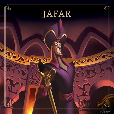Villanos De Disney Jafar Jafar Gran Visir Aladdin Figura Villanos De