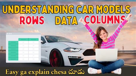 Lesson 10 Understanding Car Models Data Rows And Columns Explained